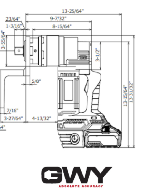 CNR-210 Dimensioned Drawing | GWY, Inc.