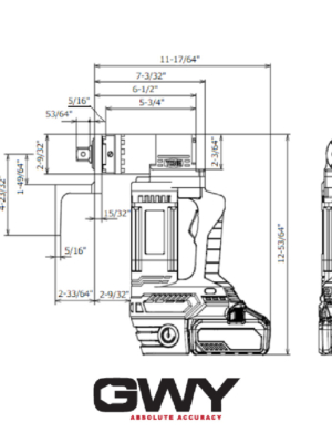 CNR-30 Dimensioned Drawing | GWY, Inc.